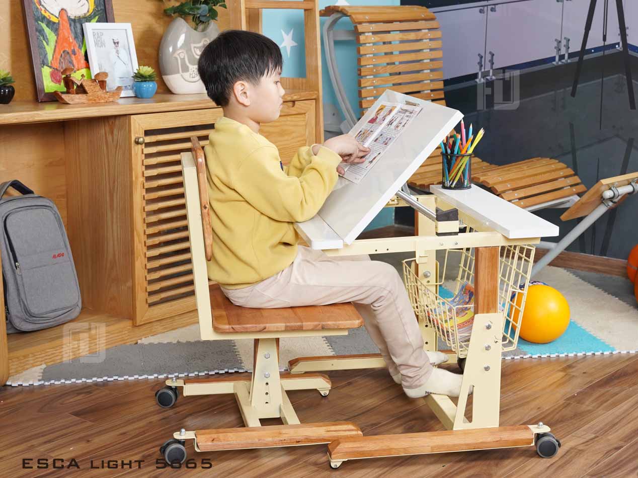 Esca Light 5665 | Bàn học thông minh chống gù cận ESCA - sản phẩm ...