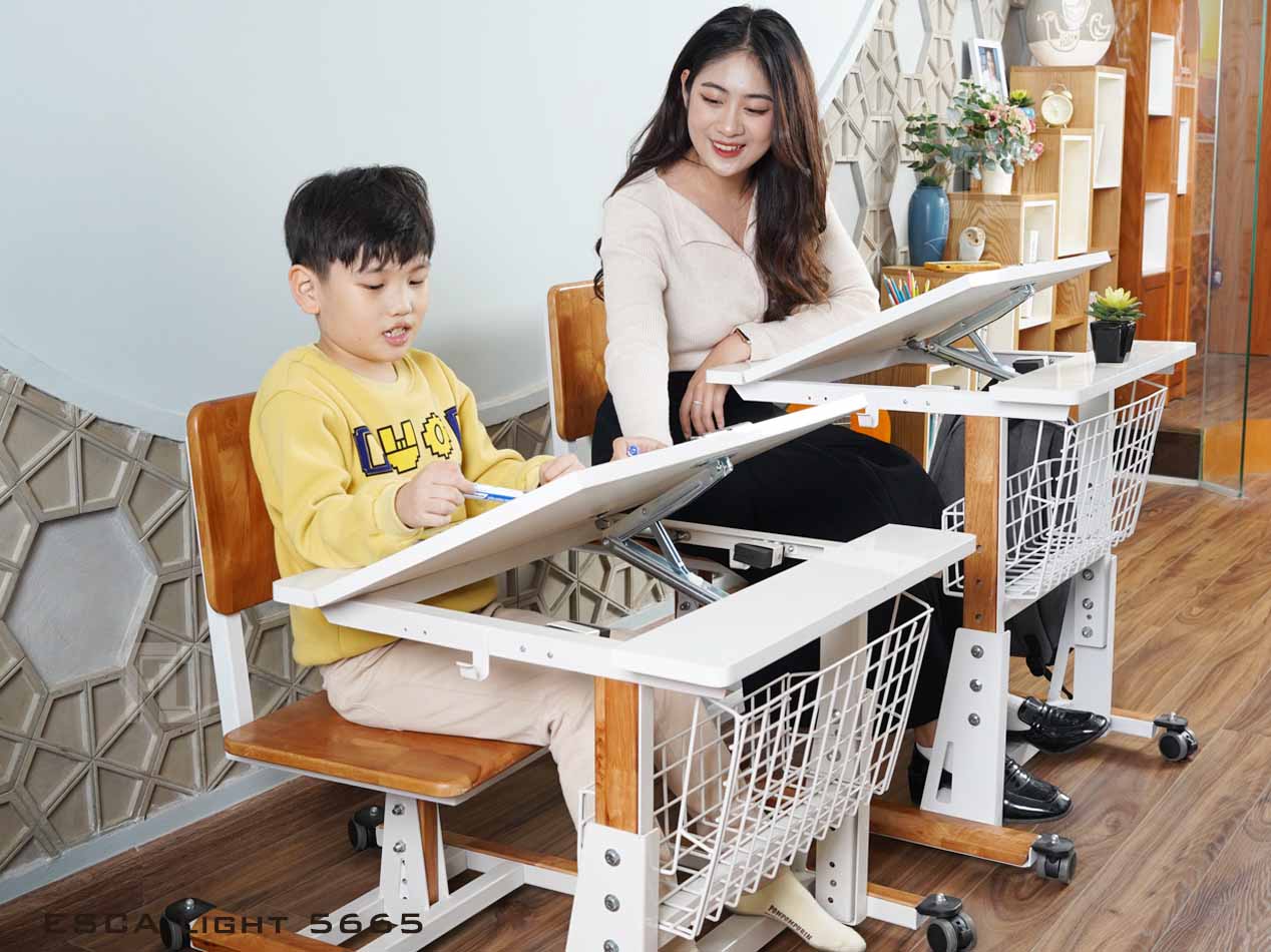 Esca Light 5665 | Bàn học thông minh chống gù cận ESCA - sản phẩm ...